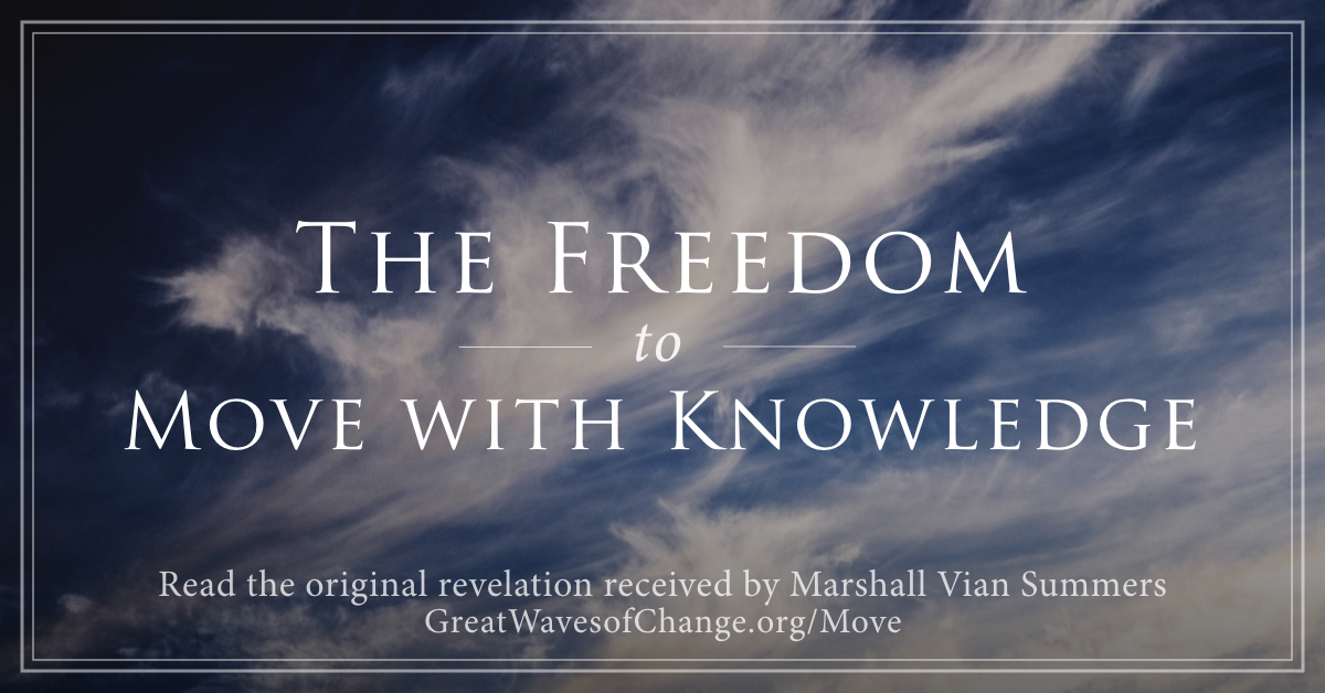 The Freedom to Move with Knowledge - Great Waves of Change
