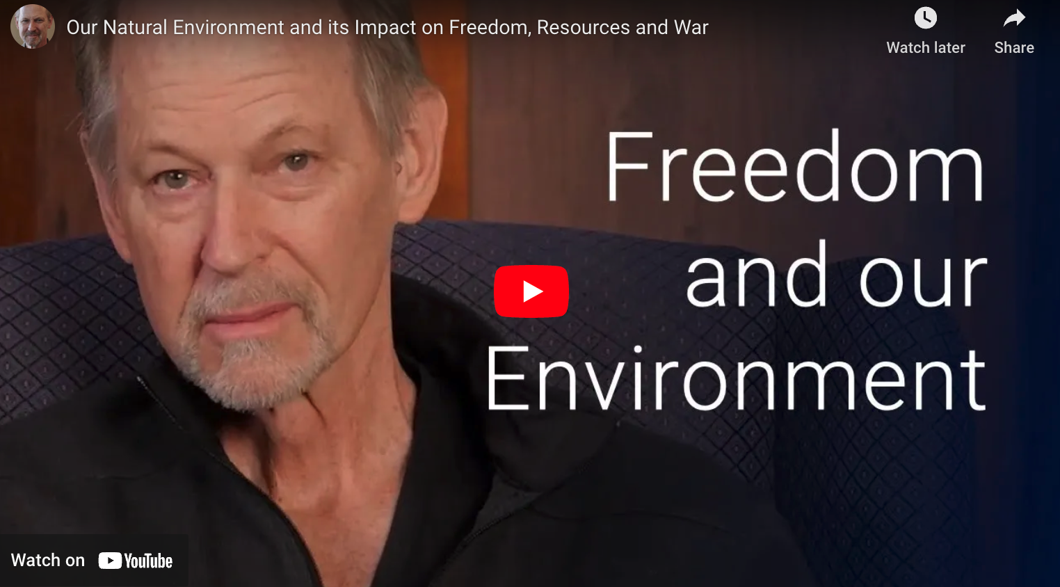 Freedom and the Environment - Great Waves of Change